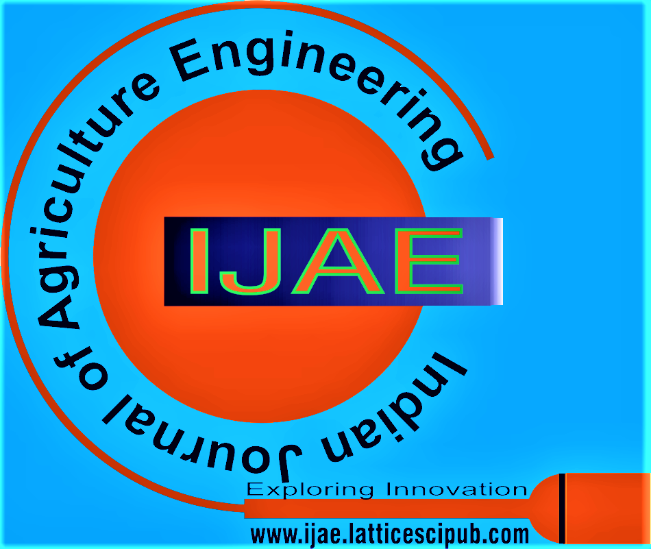 Indian Journal Of Agriculture Engineering (IJAE) - Lattice Science ...